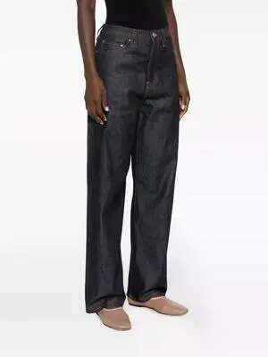 TOTEME Twisted Seam Straight-leg Jeans