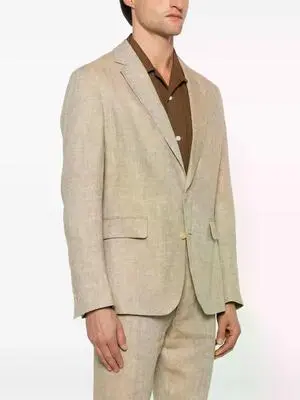 FURSAC Linen Blazer - Neutrals