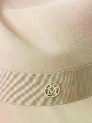 MAISON MICHEL Virginie Fedora Hat - Neutrals