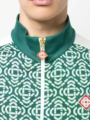 Casablanca Monogram Jacquard Track Jacket