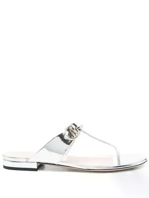Gucci Horsebit Flap Sandals