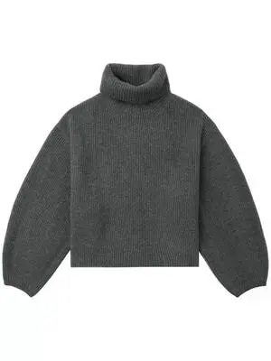 TOTEME Roll-neck Wool-blend Sweater