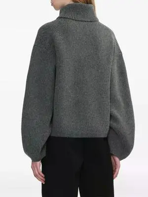 TOTEME Roll-neck Wool-blend Sweater