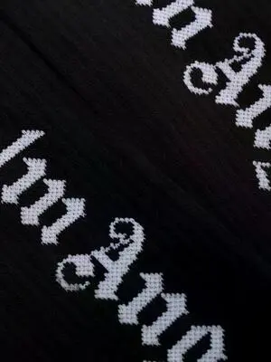 Palm Angels Intarsia-logo Socks