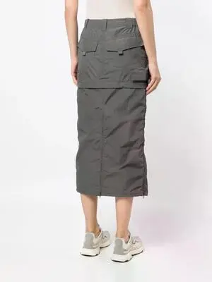 Goen.j Detachable-panel Cargo Skirt