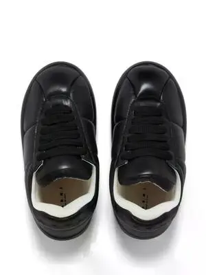Marni Bigfoot 2.0 Padded Leather Sneakers - Black