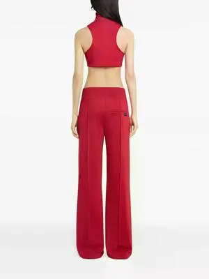 COURREGES Cropped Gilet - Red