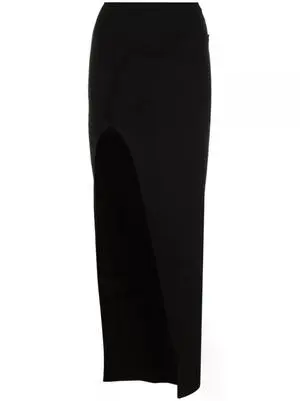 Rick Owens Panelled Midi Skirt