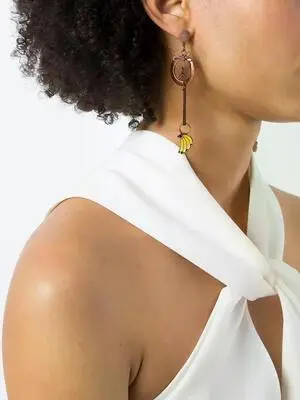 AMIR SLAMA Fruit Embellished Earrings