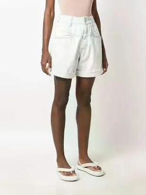 Kenzo High-waisted Denim Shorts