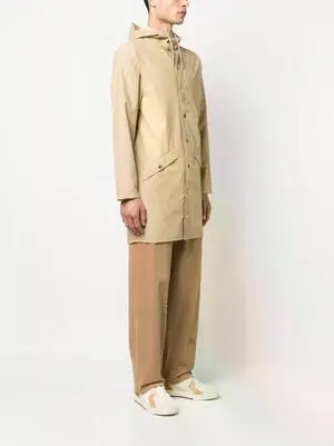 Rains Long-sleeve Raincoat - Neutrals