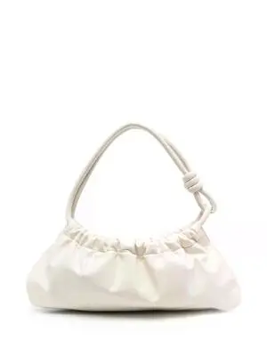 Nanushka Valerie Ruched Tote Bag - Neutrals