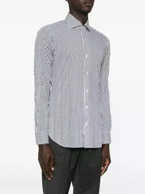 BARBA NAPOLI Striped Shirt