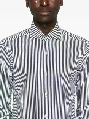 BARBA NAPOLI Striped Shirt
