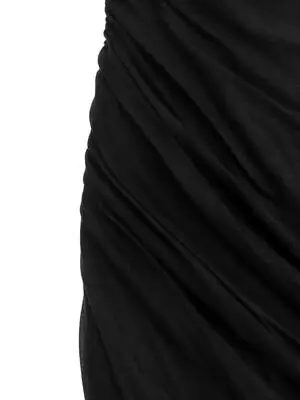 Rick Owens Fitted Cotton Skirt