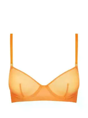 MAISON CLOSE Corps À Corps Neon Balconette Bra - Orange