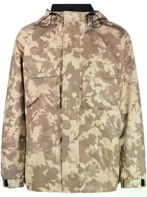 Calvin Klein Technical Windbreaker Jacket - Neutrals