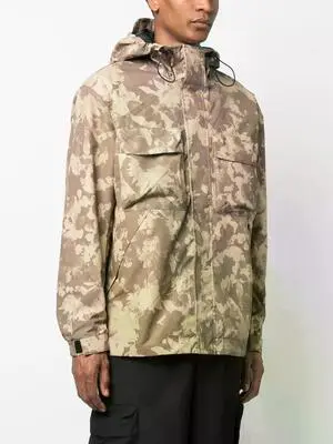 Calvin Klein Technical Windbreaker Jacket - Neutrals