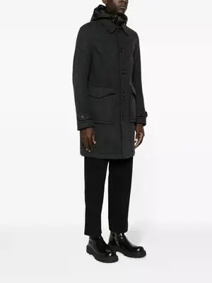 Woolrich Wool-blend Button-up Coat
