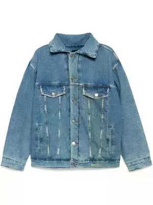 GROUND ZERO Button-up Denim Jacket