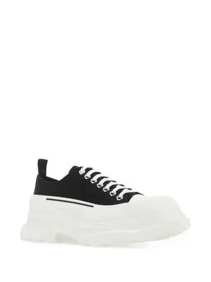 Alexander McQueen Tread Slick Low-top Sneakers - Black