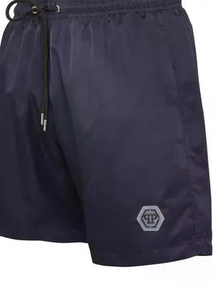 Philipp Plein Appliqué Logo Shorts