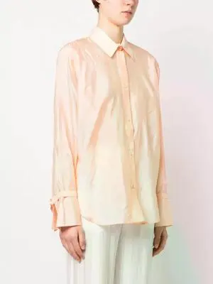 Christian Wijnants Cuff Strap Silk Shirt