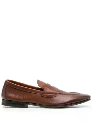 HENDERSON BARACCO Grained Leather Loafers
