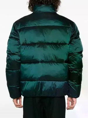 Calvin Klein Logo-patch Padded Jacket - Green