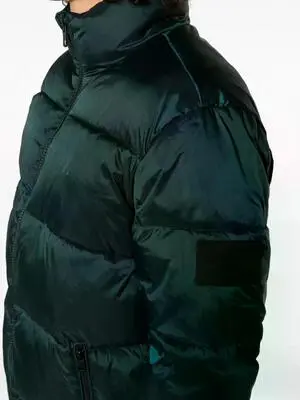 Calvin Klein Logo-patch Padded Jacket - Green