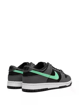 Nike Dunk Low Retro Green Glow Sneakers - Black