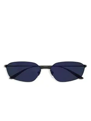 Balenciaga Angular Tinted Sunglasses - Black
