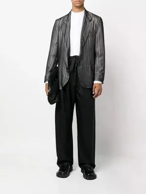MAISON MARGIELA Silk Wide-leg Trousers