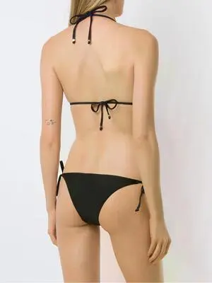 AMIR SLAMA Beaded Embroidery Bikini Set