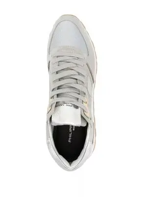 Philippe Model Tropez Haute Lace-up Sneakers - Grey