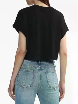 AGOLDE Cropped Cotton T-shirt
