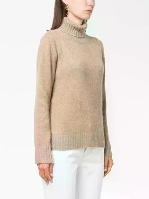 Fabiana Filippi Roll-neck Knitted Top
