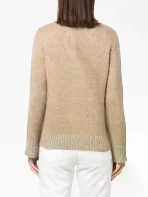 Fabiana Filippi Roll-neck Knitted Top