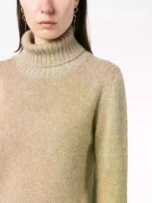 Fabiana Filippi Roll-neck Knitted Top