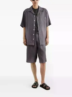 Dolce & Gabbana Linen Bermuda Shorts