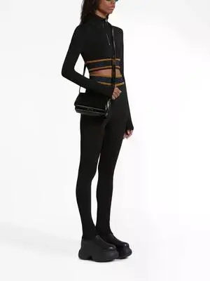 Marni Logo-underband Cropped Jumper