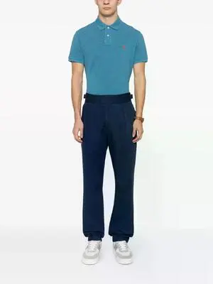 Polo Ralph Lauren Polo Pony-embroidered Polo Shirt - Blue