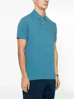 Polo Ralph Lauren Polo Pony-embroidered Polo Shirt - Blue