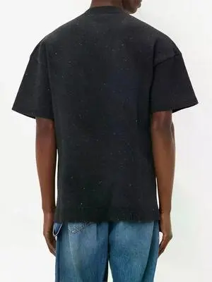 JW Anderson Barcode-print Short-sleeved Sweatshirt