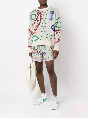 Rhude Intarsia Knit Sweater