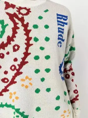 Rhude Intarsia Knit Sweater