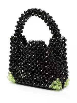 Germanier Bead-embellished Tote Bag - Black
