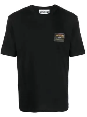 Moschino Logo-appliqué T-shirt