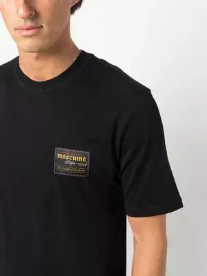 Moschino Logo-appliqué T-shirt