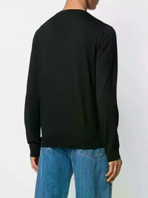 Valentino Garavani Logo-embossed Wool Jumper